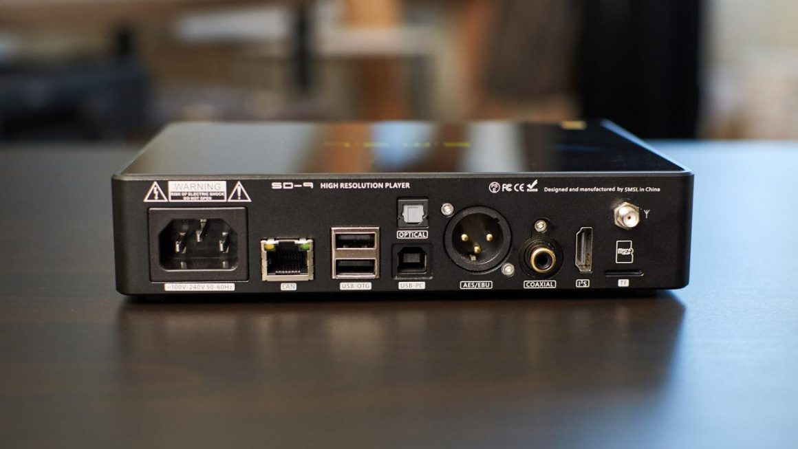 SMSL SD-9 - Audio streamer with a great sound and reasonable price